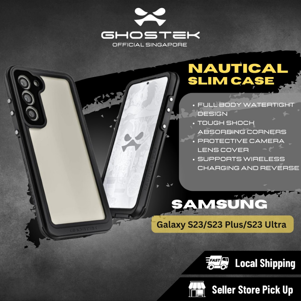 Ghostek Nautical Waterproof Slim Case For Samsung Galaxy S23 Series ...