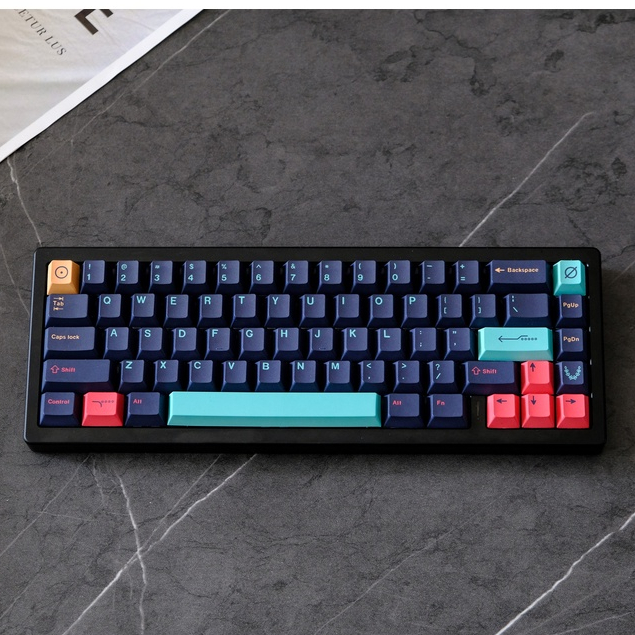 GMK Metropolis Keycap, 129 Keys PBT Keycaps Cherry Profile DYE-SUB ...