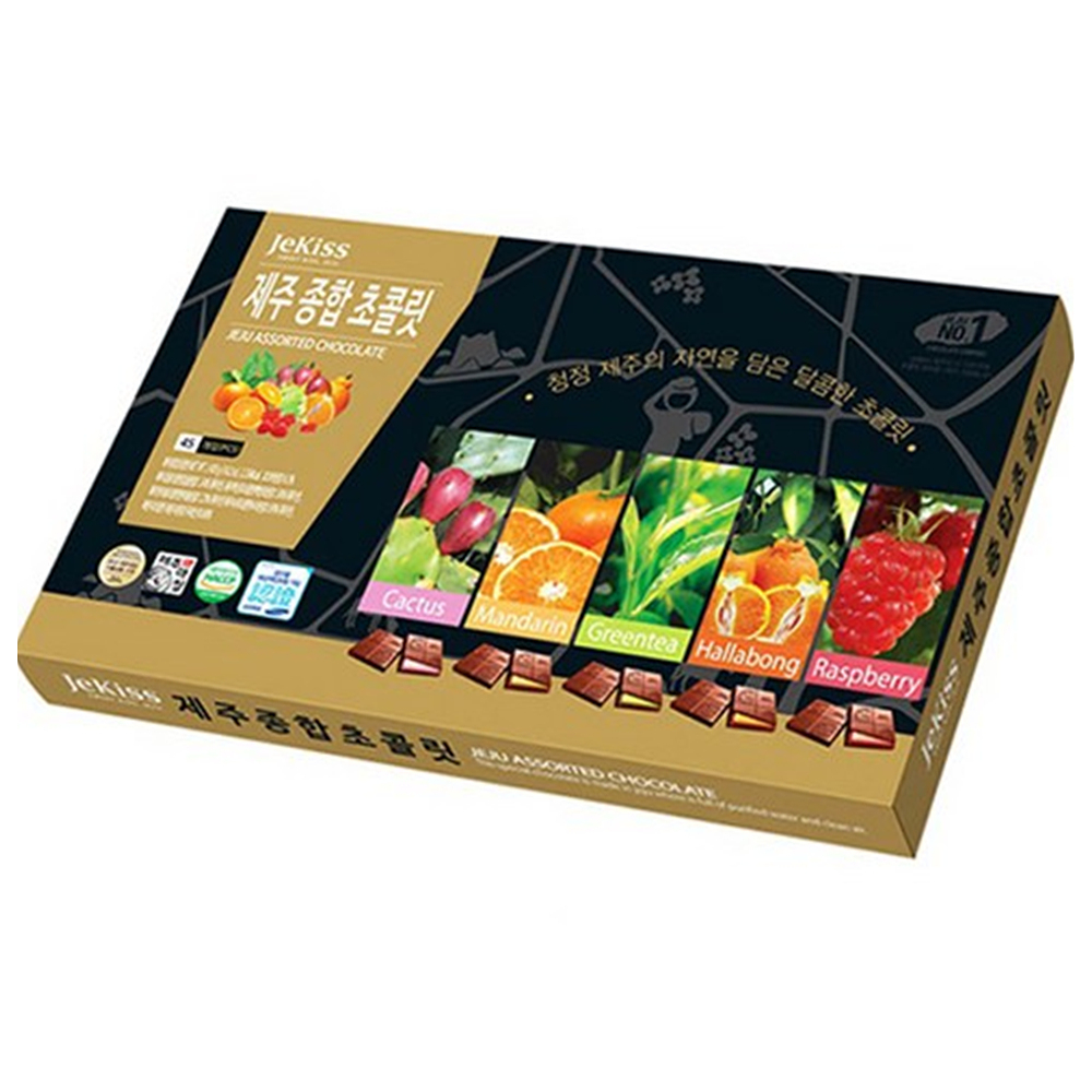 [Jekiss]Jeju Chocolate Variety Pack (cactus,Mandarin,Green tea ...