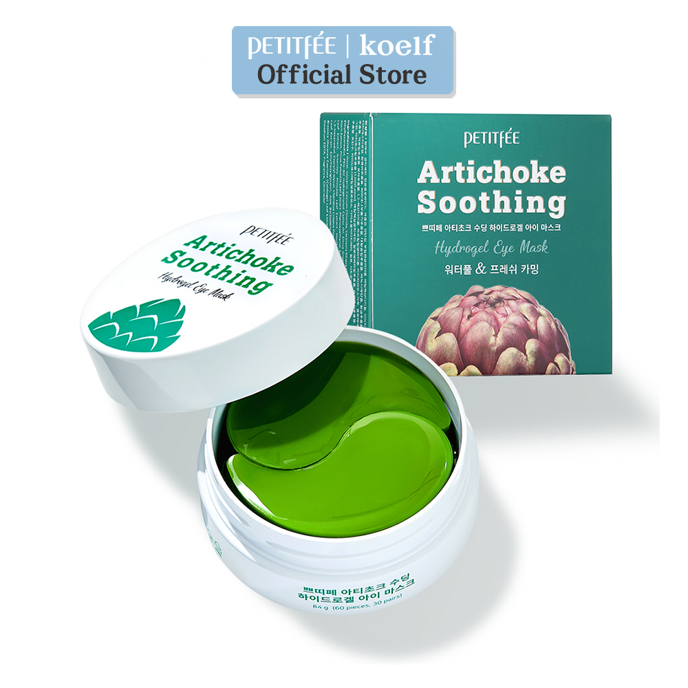 [Petitfee Official] Artichoke Soothing Hydrogel Eye Mask 60ea (30days ...