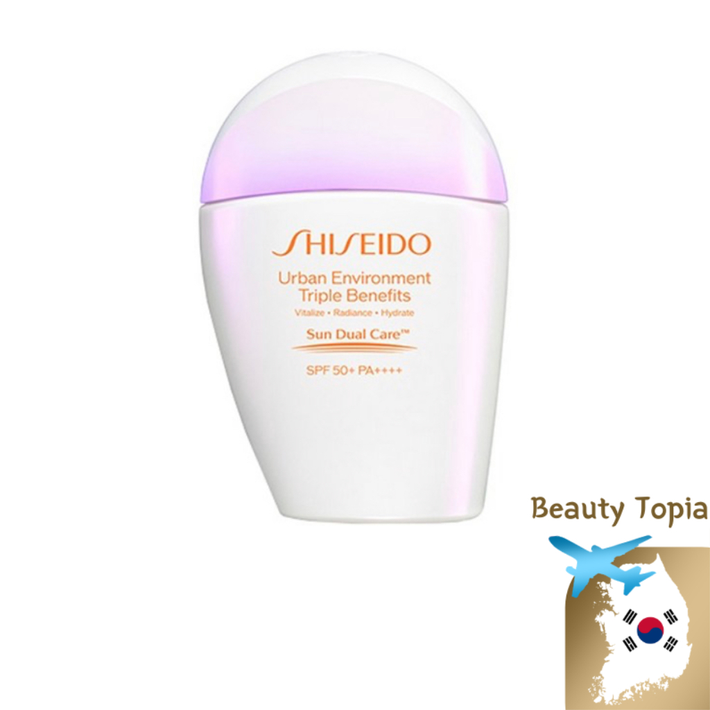 SHISEIDO Urban Environment Triple Benefits Sun Dual Care SPF50+ PA++++ 30ml | Shopee Philippines