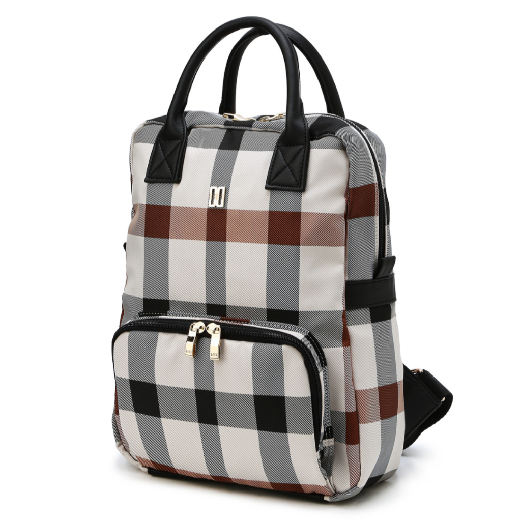 DAKS Beige House Check Lightweight Daily Backpack / from Seoul, Korea ...