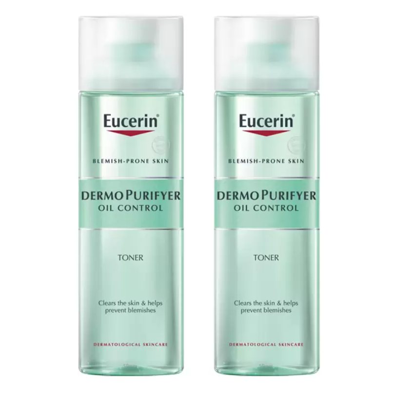 Eucerin Dermo Purifyer Oil Control Toner 200ml x 2 | Shopee Philippines