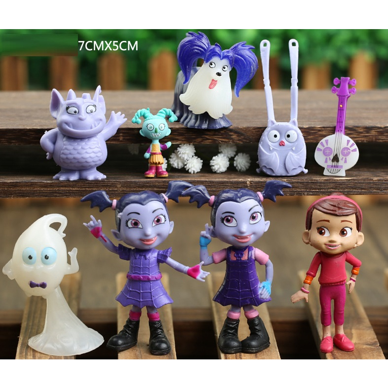 Vampirina Cake Toppers / Figurines (9 Pcs A Set) | Shopee Philippines