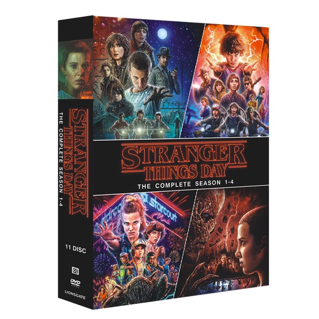 Stranger Things Season 1-4 Collection 1-4 11DVD | Shopee Philippines