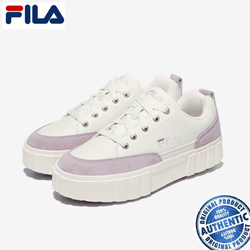 Fila Women's Sand Blast Row Purple Sneakers 100% Authentic FILA Korea ...