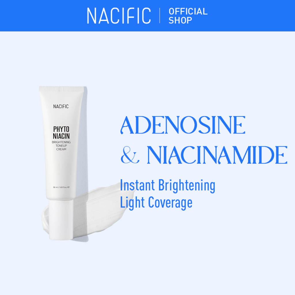 NACIFIC Phyto Niacin Brightening Tone-up Cream 50ml, 2% Niacinamide ...