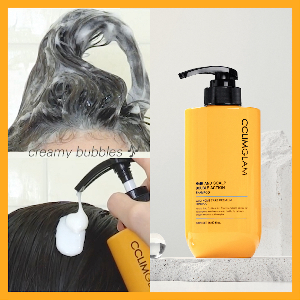 CCLIMGLAM Anti Hair Loss Collagen Shampoo 500ml_Prevent Dandruff ...