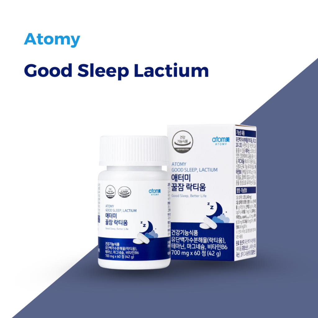 Atomy Good Sleep Lactium 700mg x 60 tablets | Shopee Philippines