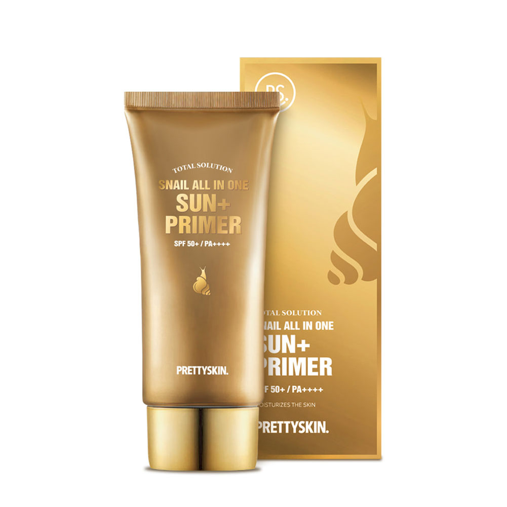 PRETTYSKIN Total Solution Series Snail All in One Sun+ Primer SPF50+ PA ...