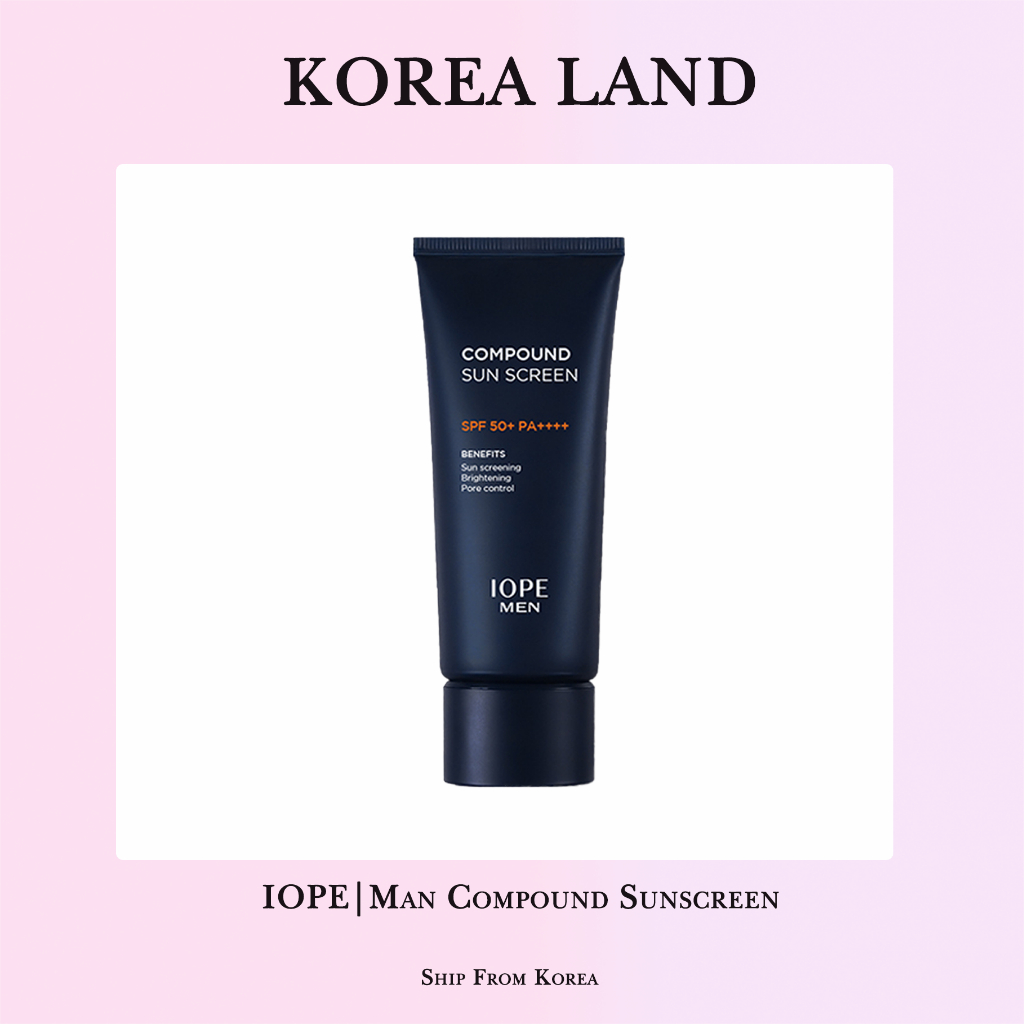 IOPE | Man Compound Sunscreen SPF50+PA++++ (50ml) | Shopee Philippines