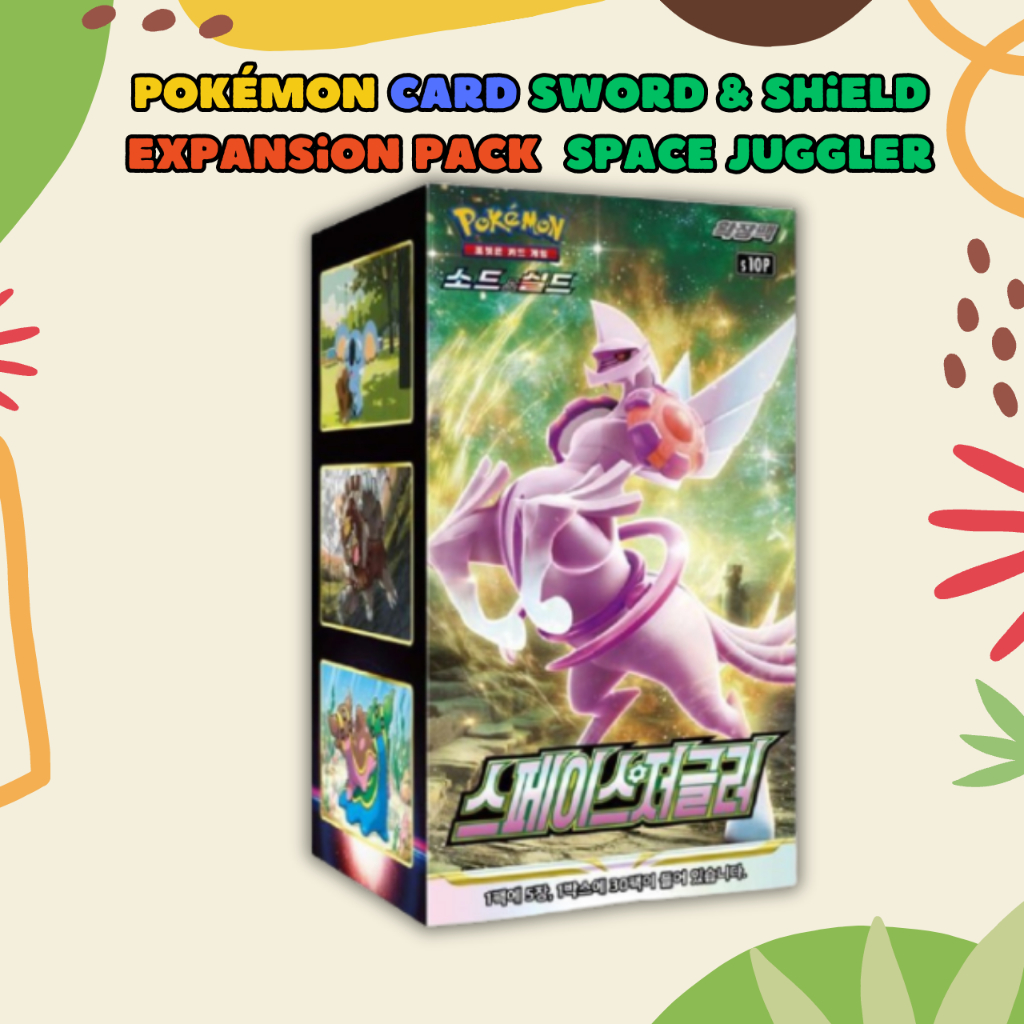 Pokémon Card Sword & Shield Expansion Pack Space juggler | Shopee ...