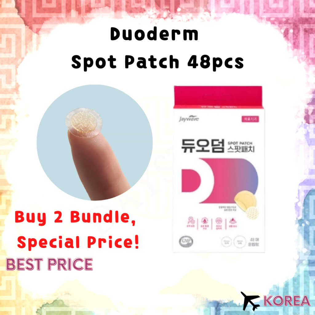 Duoderm spot patch 48pcs / acne patch pimple BUNDLE | Shopee Philippines