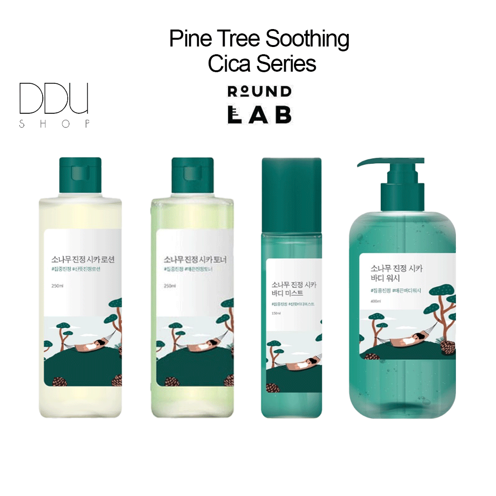 ROUND LAB / Pine Tree Soothing Cica Series / Toner,Lotion,Body Mist ...
