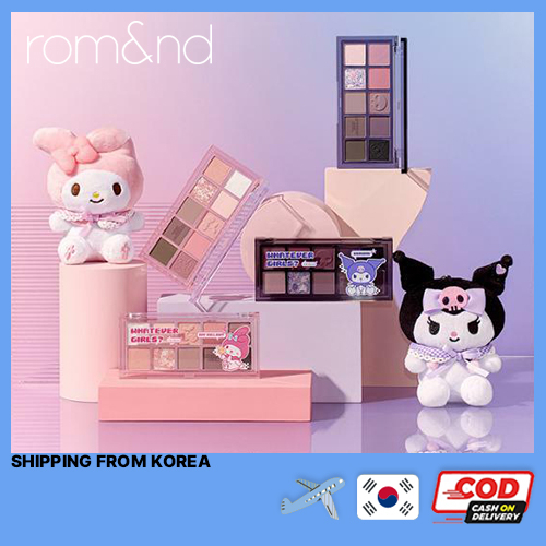 ROM&ND Romand x Sanrio Better Than Eye Palette with FREEBIES | Shopee ...