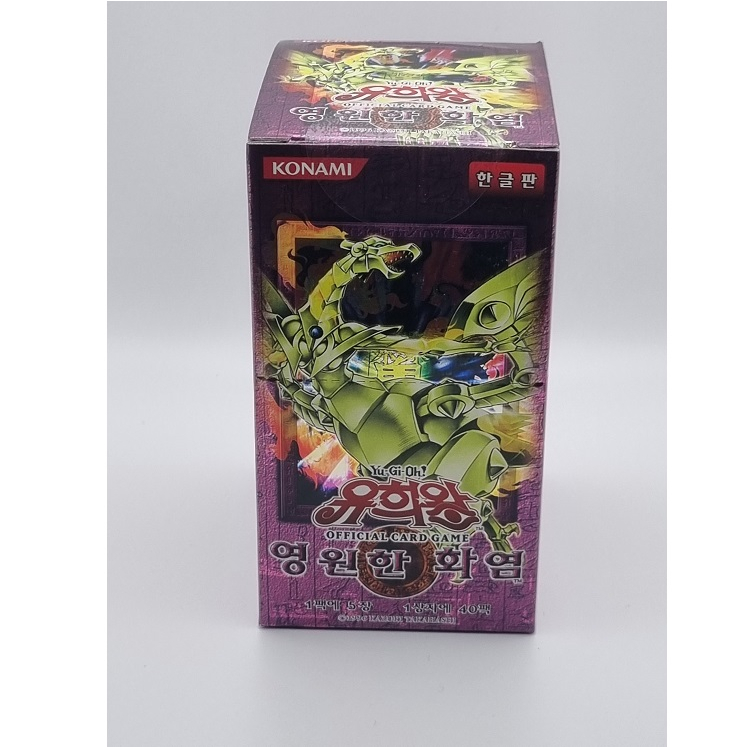 YUGIOH Card Booster "Flaming Eternity" Korean Version 1 BOX (FET-KR) | Shopee Philippines