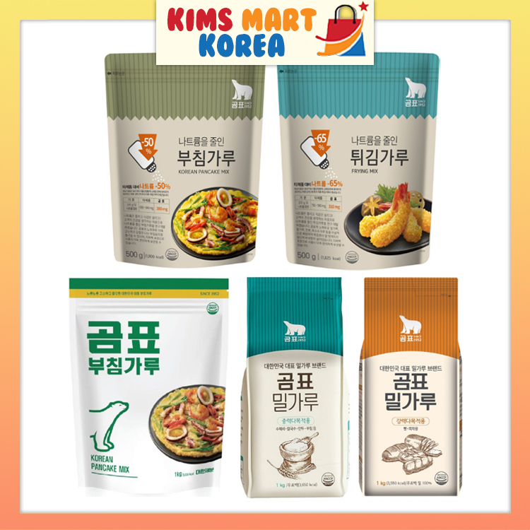 Gompyo Korean Frying Mix Flour, Bread Flour, Cake Flour, Pancake Flour ...