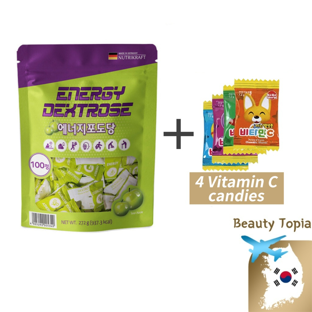 NUTRIKRAFT Energy Dextrose Candy 100 250 Glucose candy | Shopee Philippines