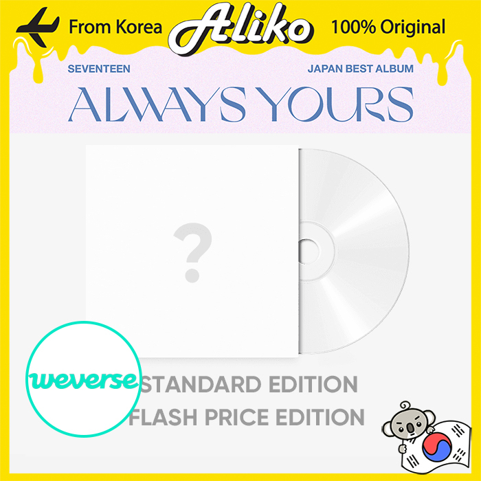 Seventeen - JAPAN BEST ALBUM 「ALWAYS YOURS」 (Standard / Flash Price version) | Shopee Philippines