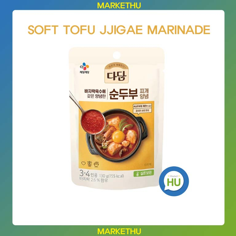 [CJ]Dadam soy bean paste Jjigae 130g, Soft tofu paste Jjigae 150g, Tteokbokki Seasoning 150g ...