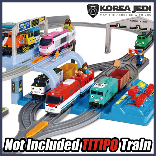 Titipo and Friends - Train Base Headquarters Play Set (Not Included ...