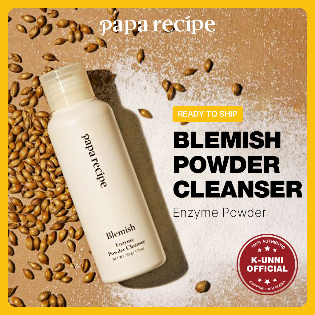 [Papa Recipe] Blemish Enzyme Powder Cleanser 50g / Soft Exfoliating ...