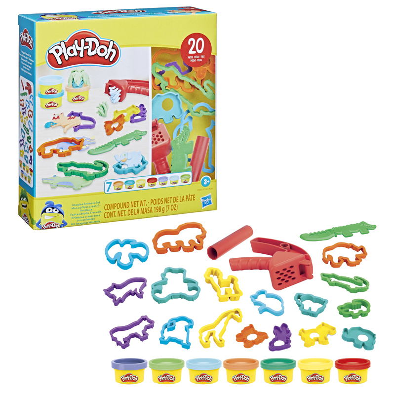 Play-Doh Creative Creations Imagine Underwater Set, Imagine Animals Set ...