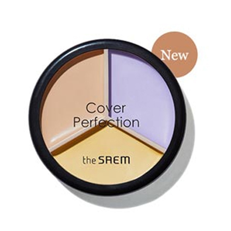 [the SAEM] Cover Perfection Triple Pot Concealer | Shopee Philippines