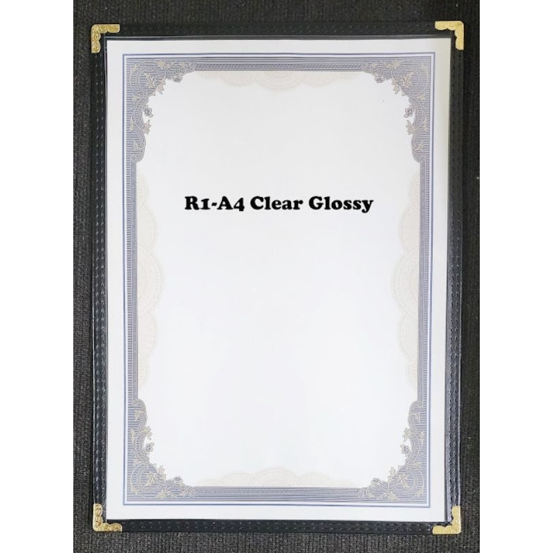 SG Stock-Single A3/A4/A5 Clear Cover | A3/A4/A5 Clear Menu Cover | A3 ...