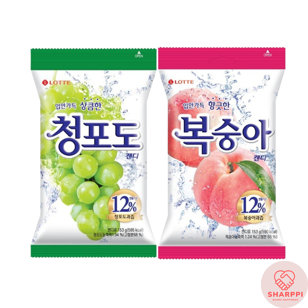Lotte Green Grape Candy 153g Korean Sweets Candy Halal Shopee Philippines