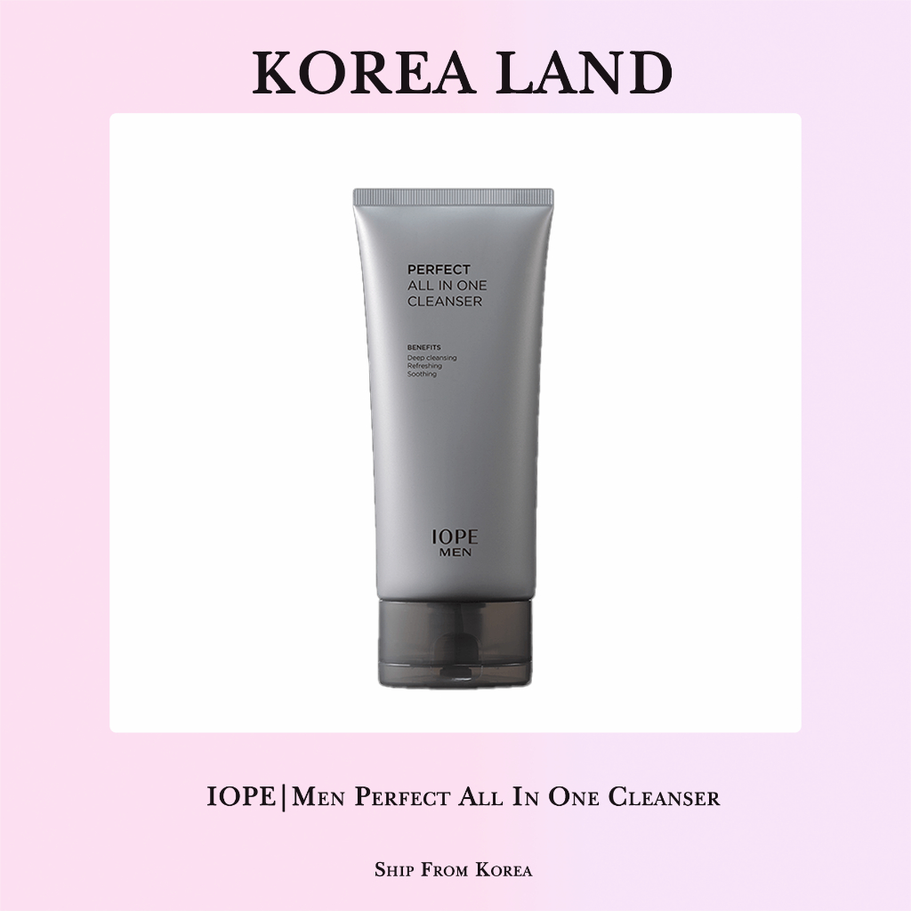 IOPE | Men Perfect All-In-One Cleanser (125ml) | Shopee Philippines