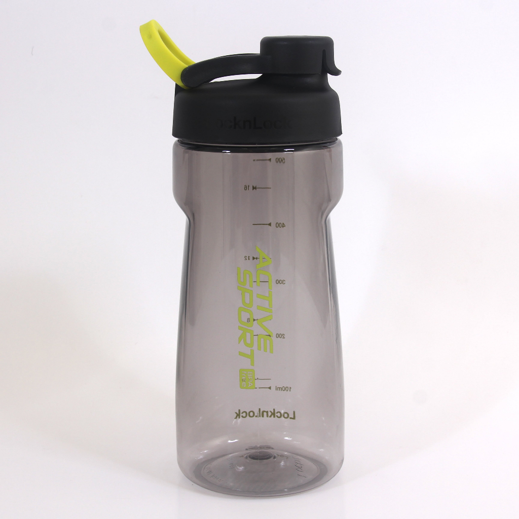 LocknLock Active Sports Bottle Tritan 550ml Black (ABF723BLK/ABF723LGRY ...