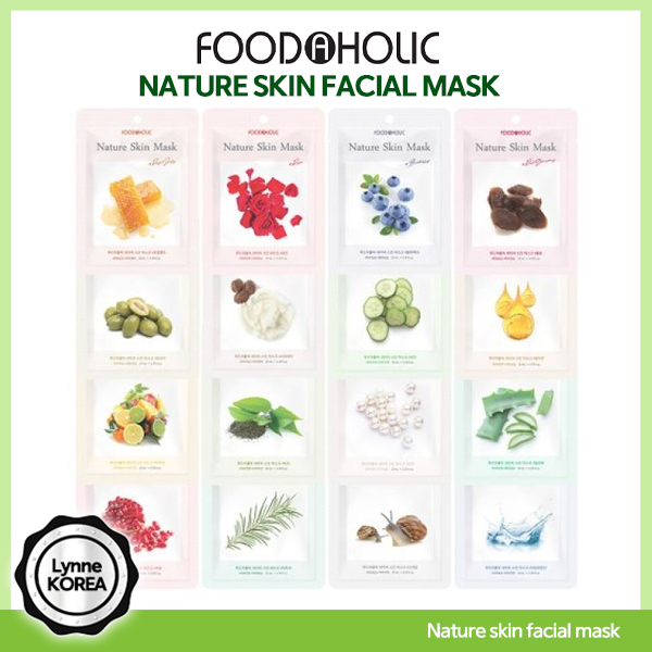 Foodaholic Soothing Mask Moisturising / Essence facial mask | Shopee ...