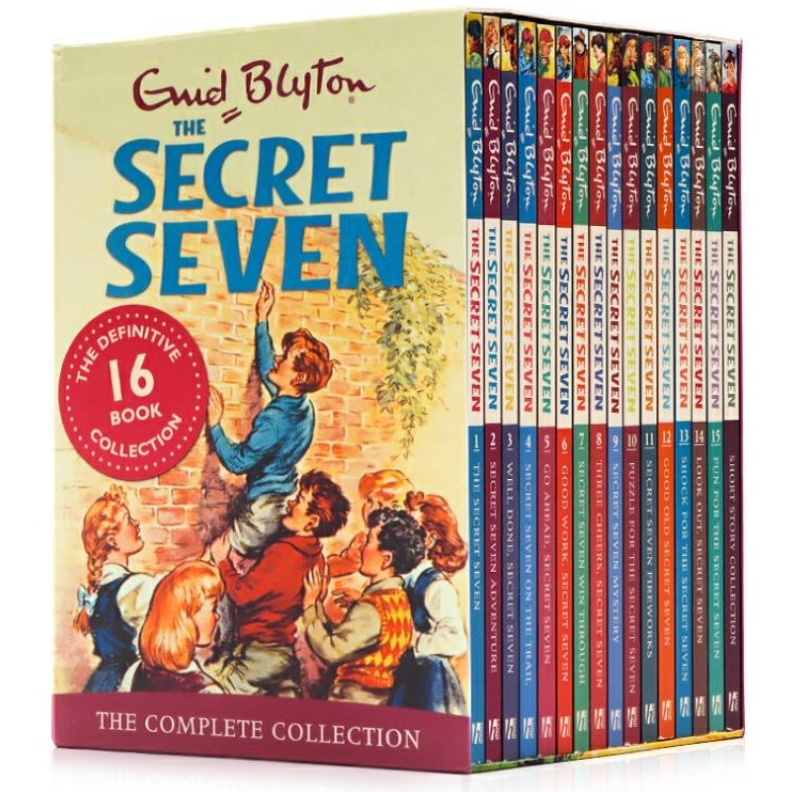 Enid Blyton The Secret Seven Collection (16 Books) | Shopee Philippines