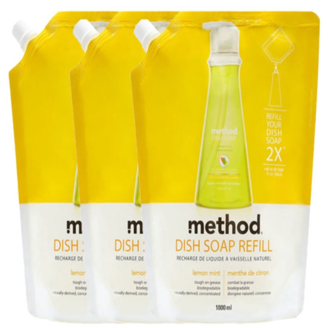 (Ready Stock) Method Natural Plus Concentrated Kitchen Detergent Refill ...