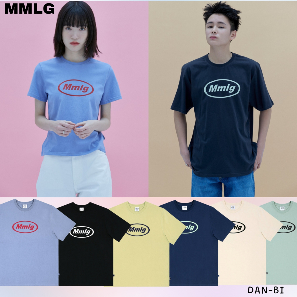 [MMLG] UNISEX MMLG LOGO T-SHIRTS / 6COLORS / 4size / 100% Authentic ...