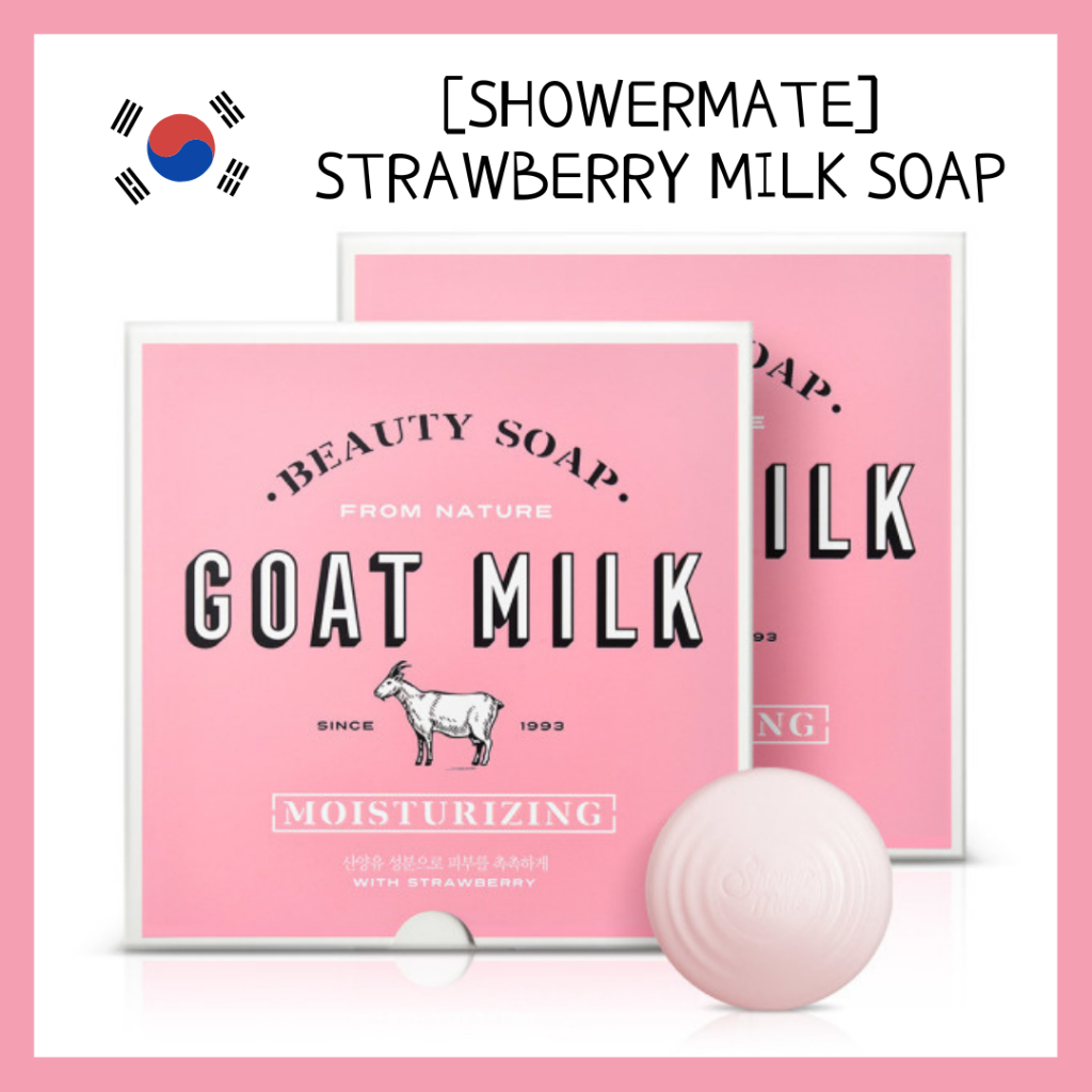 [SHOWERMATE] Strawberry Milk Scent Soap / Made in Korea | Shopee Philippines
