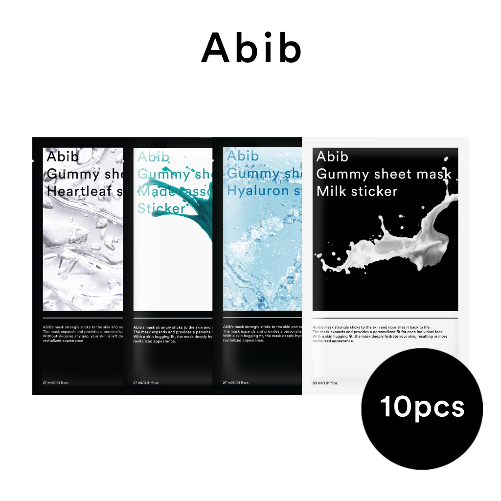 Abib Gummy Sheet Mask (10ea) | Shopee Philippines