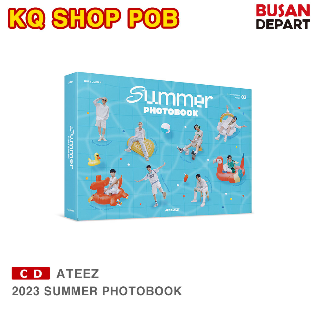 [KQ SHOP]ATEEZ 2023 SUMMER PHOTOBOOK | Shopee Philippines