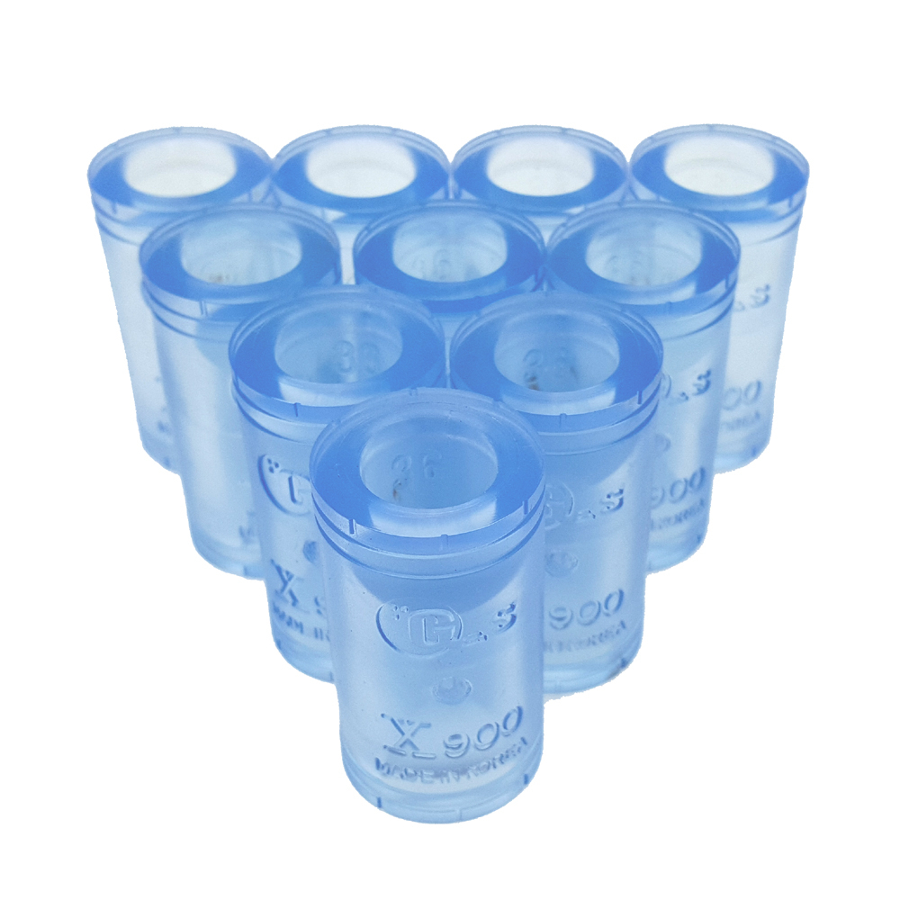 G&S Tip/Semi-tip Premium Power Bowling Finger Insert (Aqua) - 1 piece ...