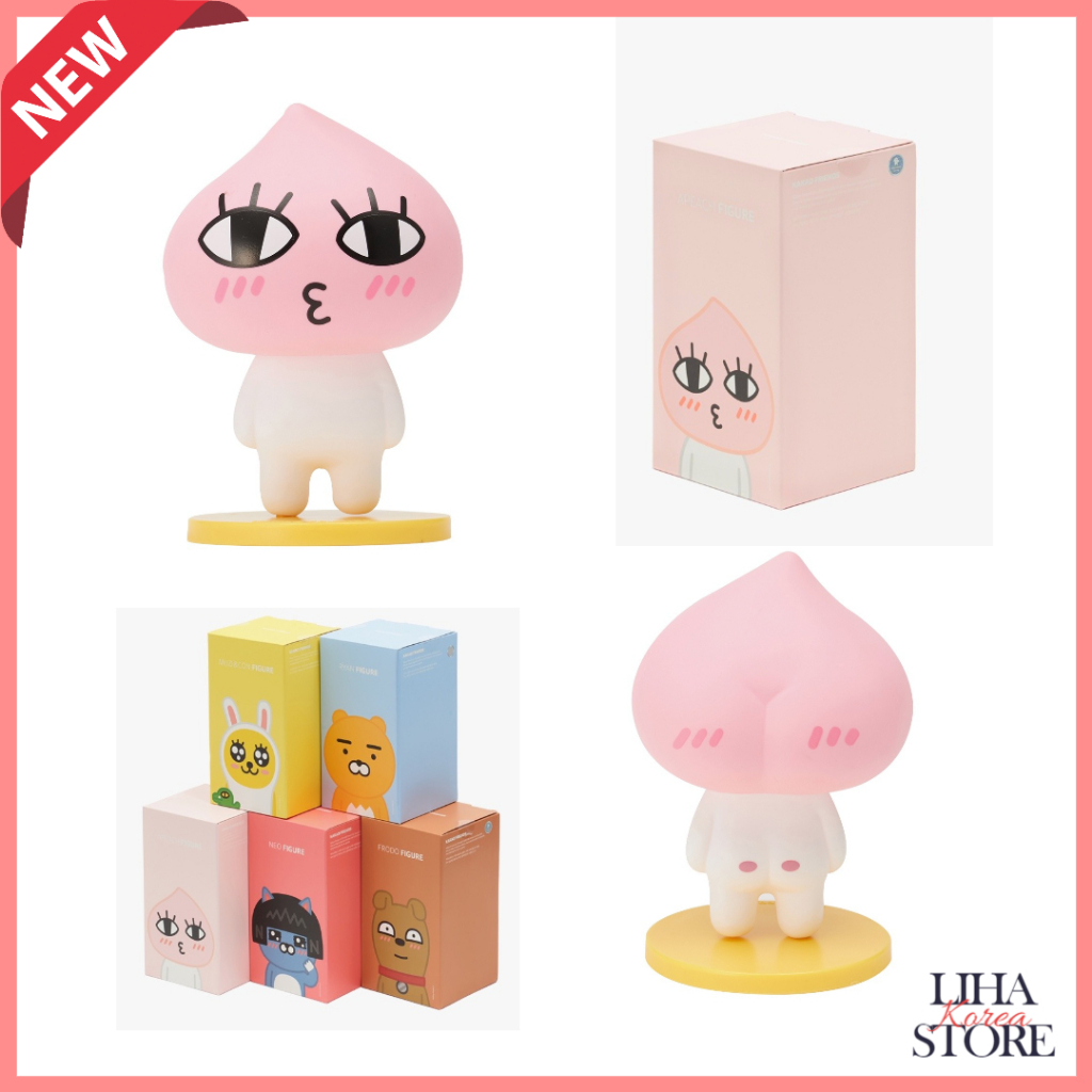Kakao Friends Apeach Figure 15cm Real Characters Figure Big Size/Apeach ...