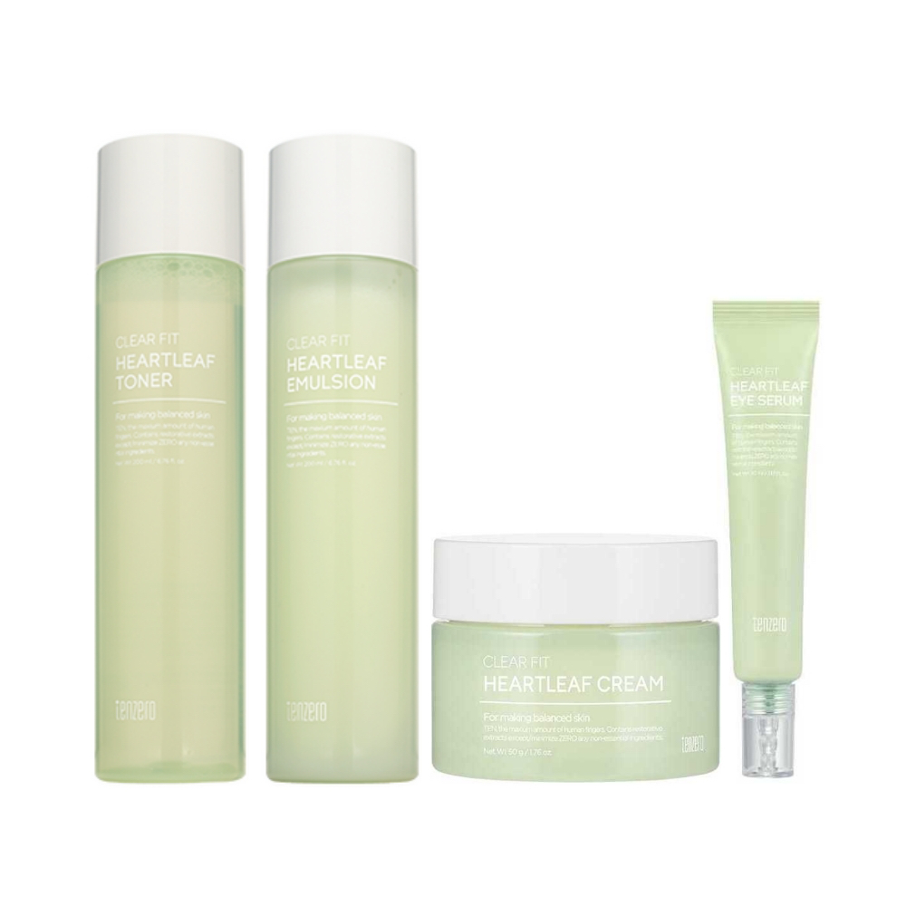 tenzero clear fit heartleaf skin care line | Shopee Philippines