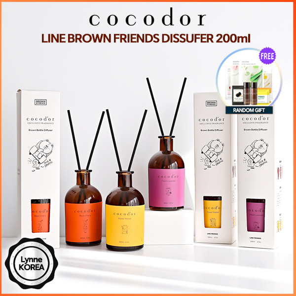 COCODOR LINE FRIENDS Brown and Friends Brown Bottle Diffuser 200ml ...