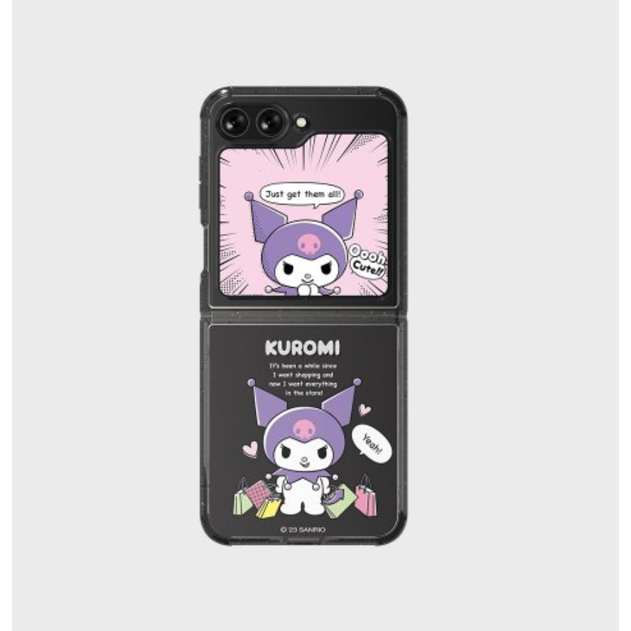 Flip Suit case for Galaxy Z Flip 5 - sanrio kuromi pochacco my melody ...