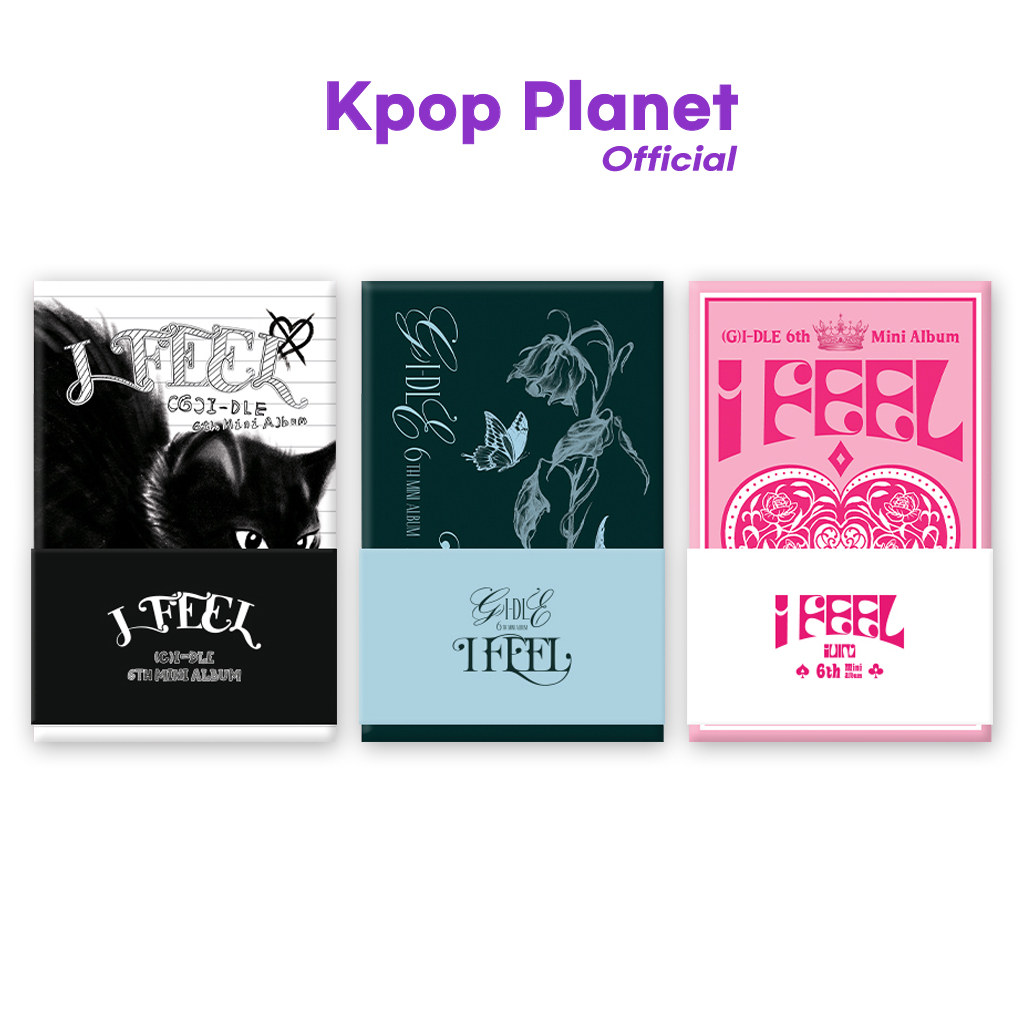 [POCA Album ver] (G)I-DLE - 6th Mini Album [I feel] | Shopee Philippines