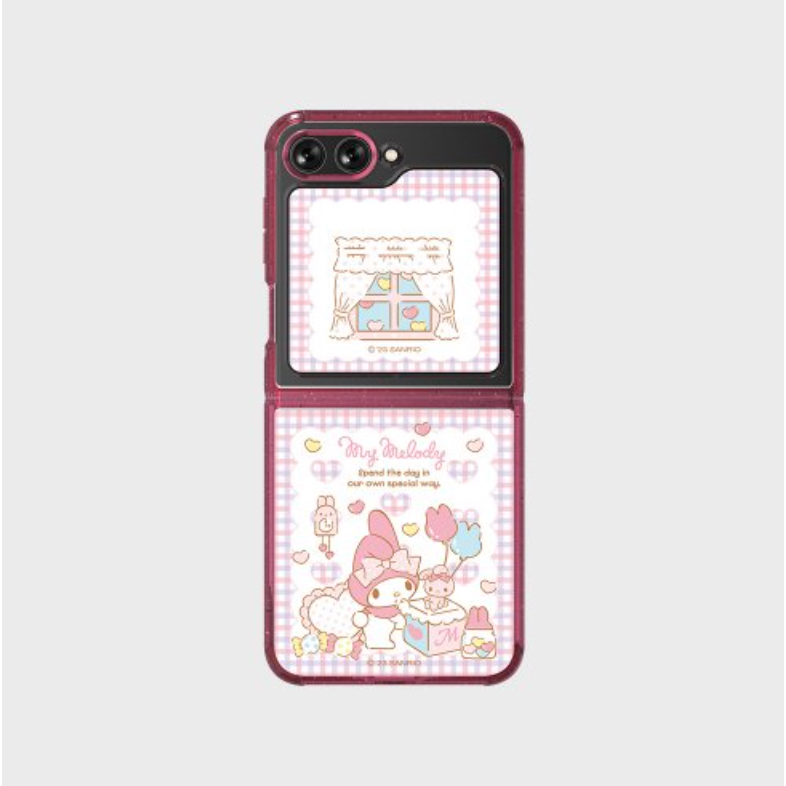 Flip Suit case for Galaxy Z Flip 5 - sanrio kuromi pochacco my melody ...