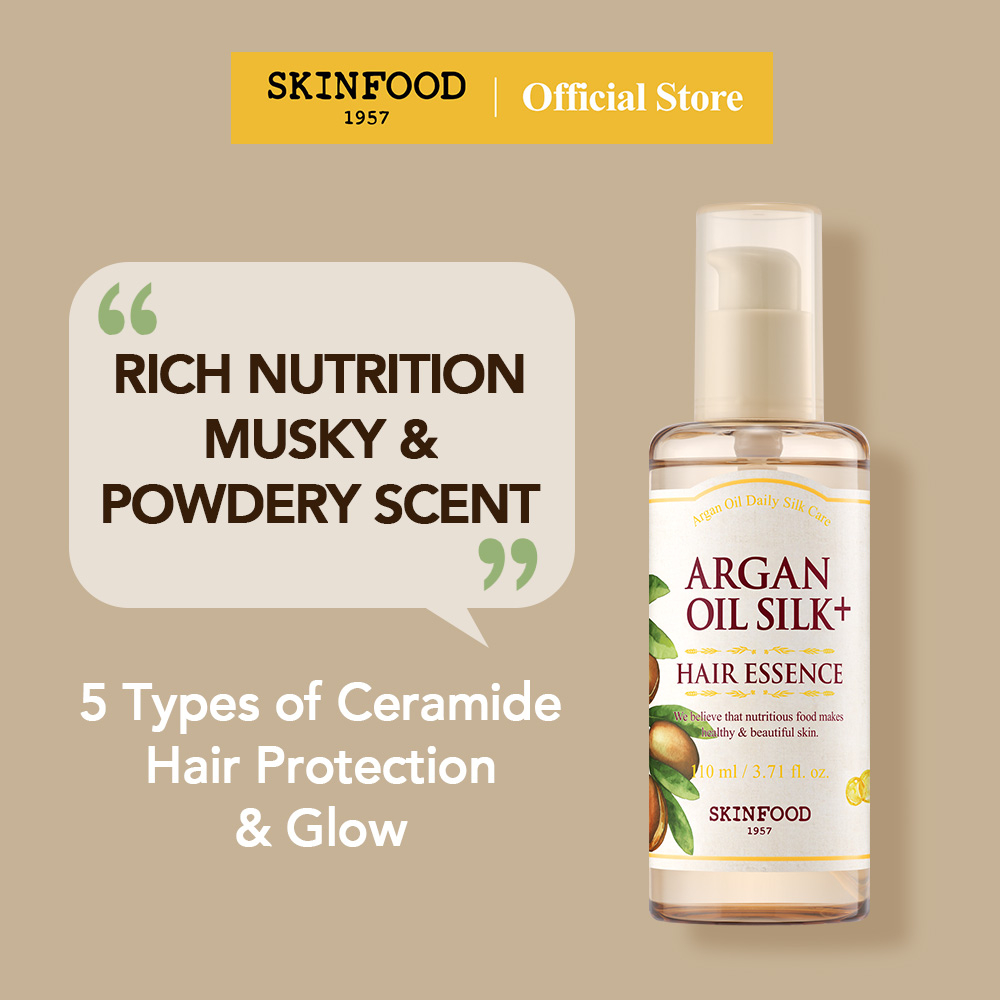 [SKINFOOD Official] Argan Oil Silk Plus Hair Mask Essence 110ml ...