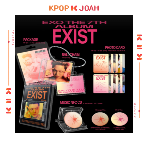 EXO [EXIST] Seventh Album (SMini Ver.) | Shopee Philippines