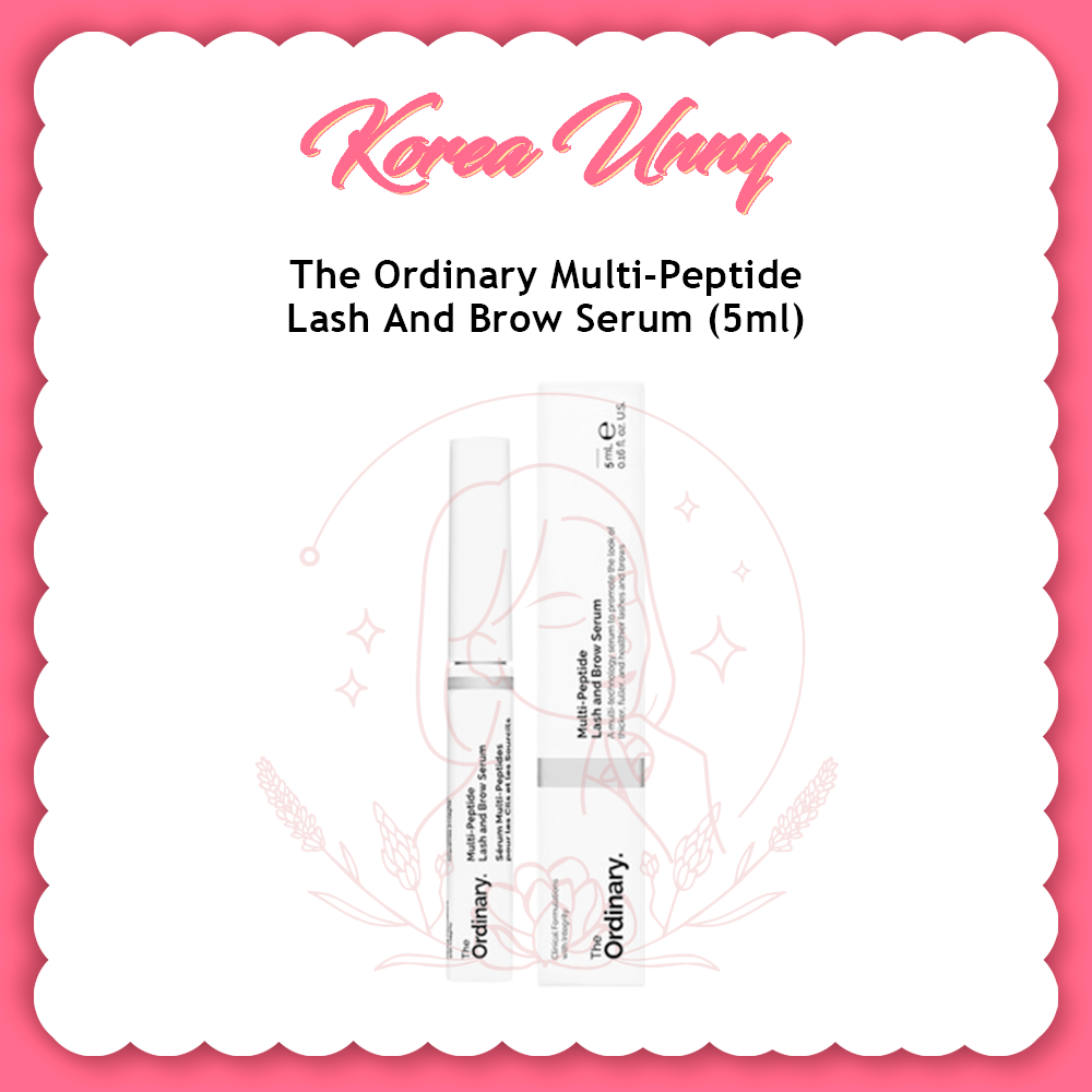 The Ordinary Multi Peptide Lash And Brow Serum 5ml Shopee Philippines