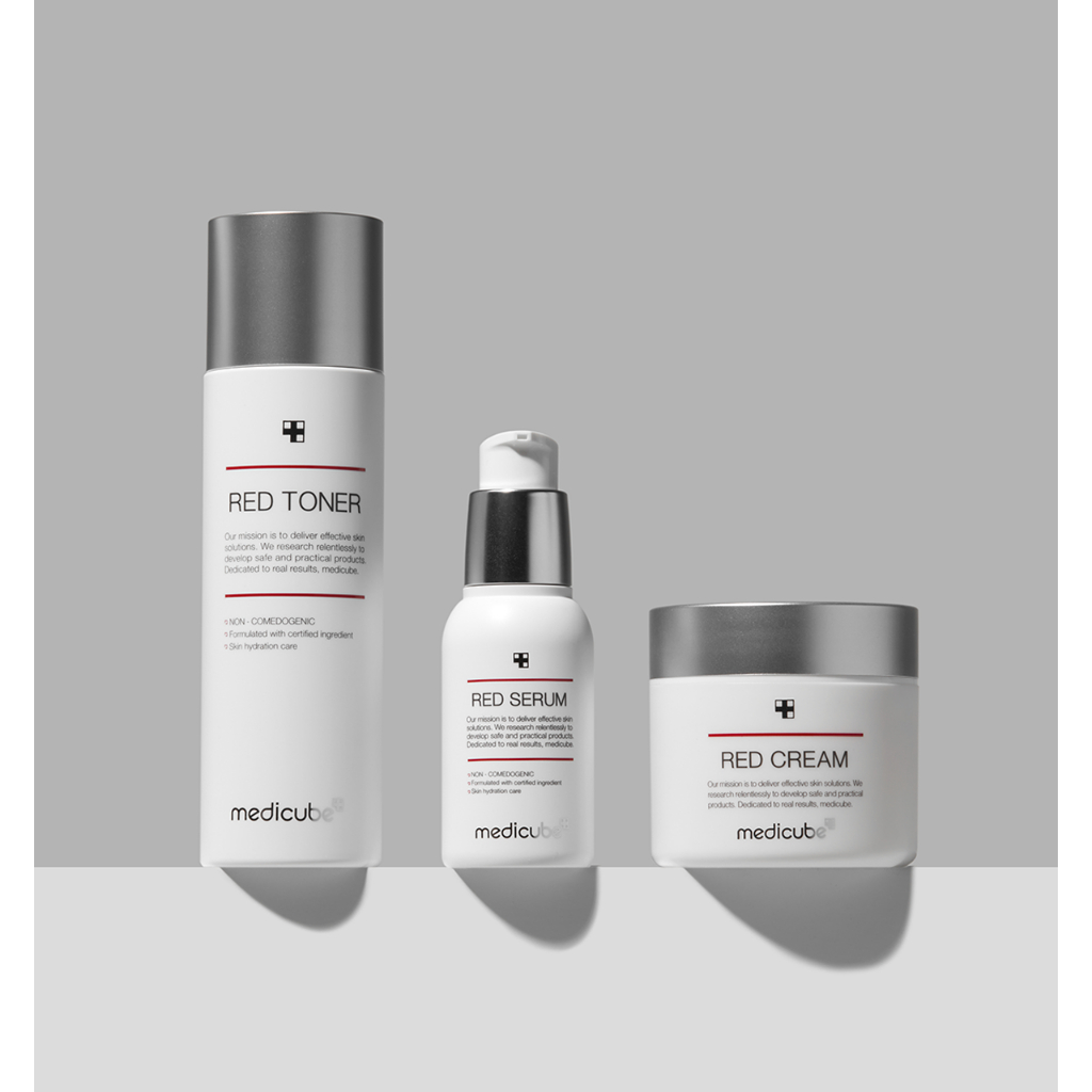 Medicube Red Line 2.0 Plus 3 types SET BIG SIZE (for acne-prone skin ...